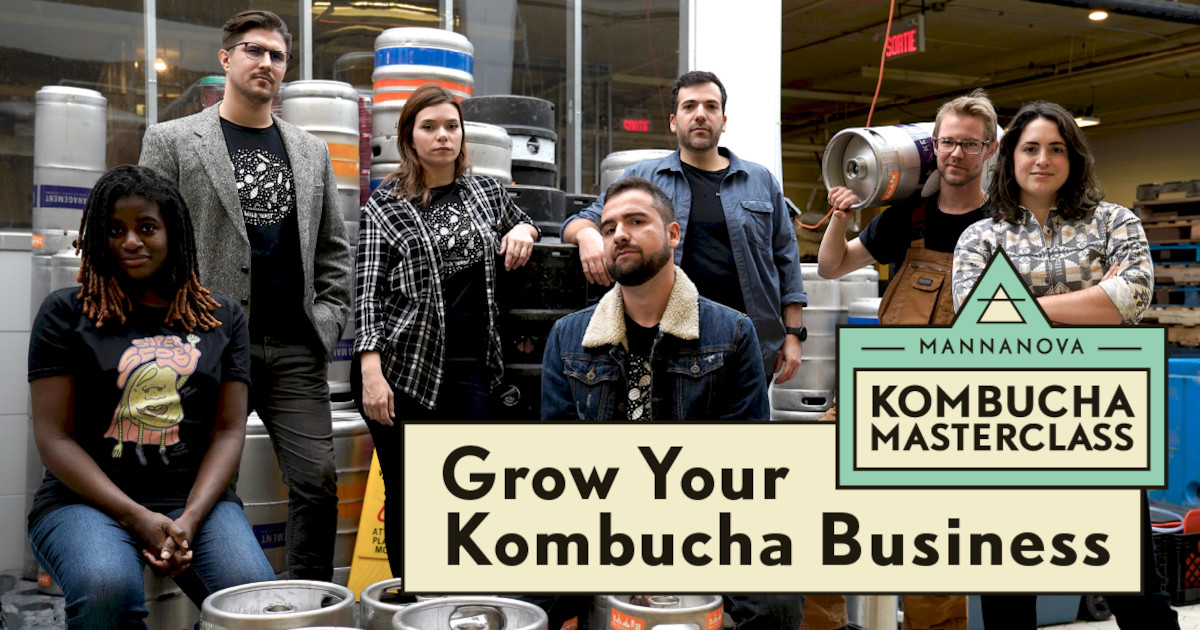 Kombucha Brewing Masterclass by Mannanova